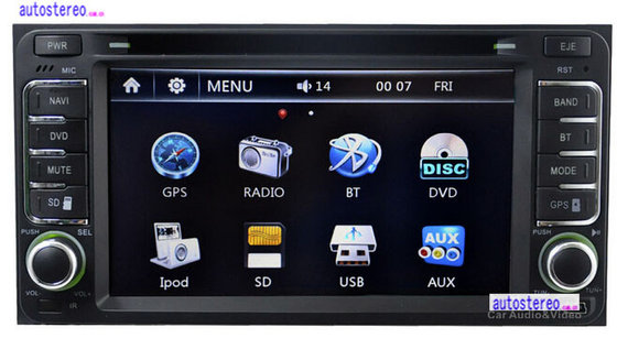 6.2'' Car Stereo GPS Headunit Multimedia DVD Player  for Toyota Hilux Land Cruiser Prado CAMRY