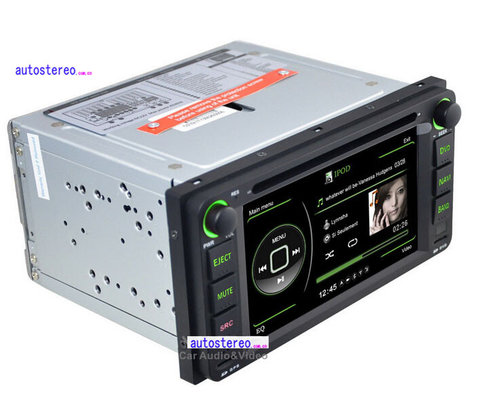 Toyota Sat Nav DVD 6.2'' Car Stereo GPS Navigation Multimedia  for Toyota Hilux Land Cruiser Prado Camry