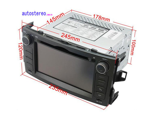 Toyota Sat Nav DVD 7'' Car Stereo GPS Headunit Multimedia  for Toyota Auris