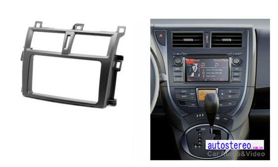 Car Radio Fascia for SUBARU Trezia TOYOTA Ractis 2010+
