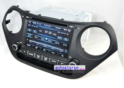 Bluetooth phonebook Hyundai Sat Nav Car Stereo for Hyundai i10 Radio 8 Inch HD Touch Screen