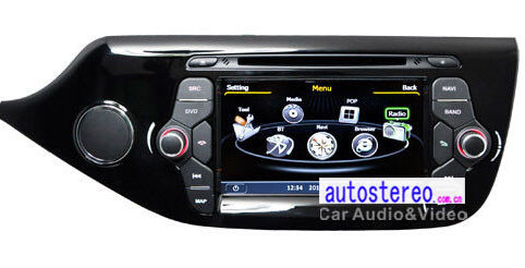 3G wifi Double Din Touch Screen Hyundai Sat Nav Car Stereo DVD for Kia Ceed GPS DVD Player