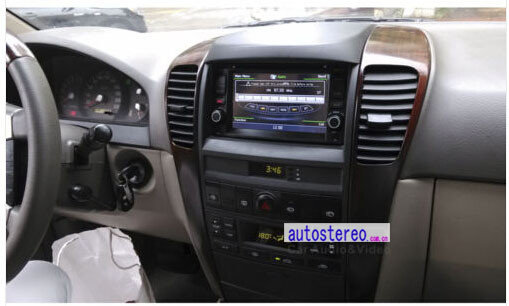 KIA Sportage Cerato Spectra Hyundai Sat Nav 6.2'' Car Stereo Parts With 3G WIFI Three Zone
