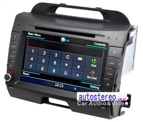 8'' Autoradio Hyundai Sat Nav for Kia Sportage Stereo DVD GPS Navigation SatNav Headunit