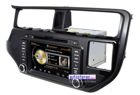 Kia K3/RIO GPS Satnav Navi DVD Player Radio Headunit 7" Touch Screen Car Stereo Three Zone