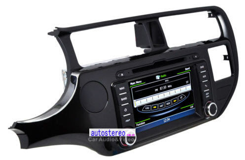 Kia K3/RIO GPS Satnav Navi DVD Player Radio Headunit 7" Touch Screen Car Stereo Three Zone