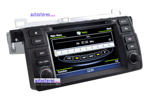 Sat Nav WinCE 6.0 BMW Sat Nav DVD 6.2'' Car Stereo GPS Headunit for BMW 3 Series E46 M3