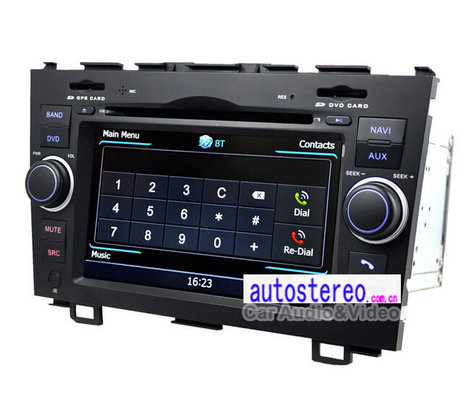 3G WIFI Bluetooth Three Zone Honda Sat Nav DVD Auto Stereo GPS Navigation Headunit