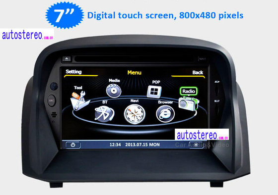 Car Stereo for Ford Fiesta GPS Navigation Headunit Autoradio Multimedia Dash DVD