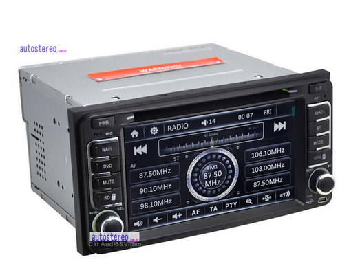Android 4.0 Car Stereo Toyota Sat Nav DVD 6.2'' double din car stereos ith DVD SD USB Dual Zone