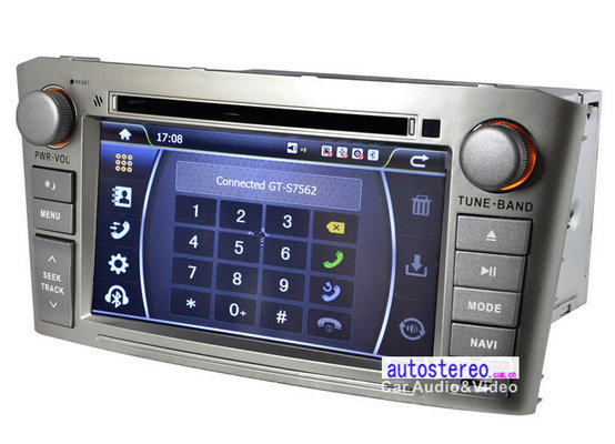 WinCE 6.0 Nav Bluetooth Multimedia 7"  Toyota Sat Nav DVD for Toyota Avensis Auto Radio GPS DVD Player