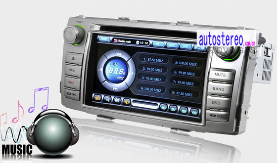 Toyota Sat Nav DVD Car Stereo for Toyota Hilux Headunit GPS Navigation Autoradio DVD Player System