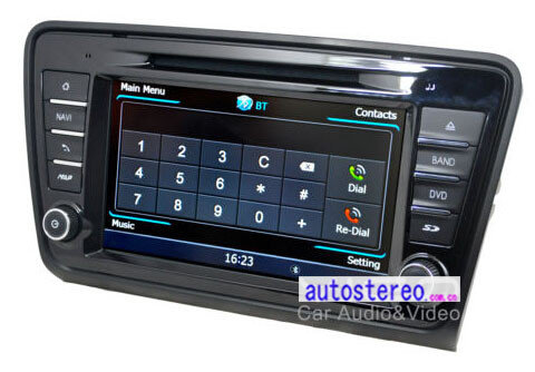 Auto Radio 8 inch Car Stereo Sat Nav GPS Navigation With 3G WiFi