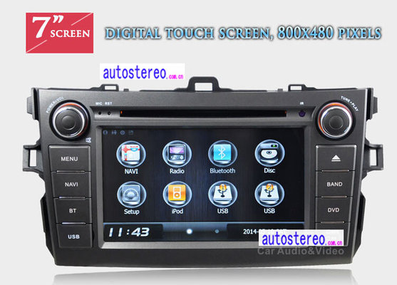 Autoradio for Toyota Corolla GPS Satnav DVD Headunit Multimedia Stereo Bluetooth