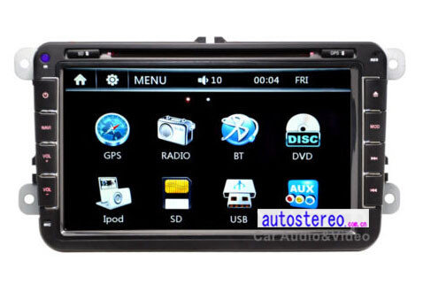 8'' Car Stereo GPS Navigation Headunit Multimedia for VOLKSWAGEN