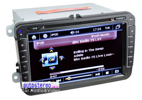 8'' Car Stereo GPS Navigation Headunit Multimedia for VOLKSWAGEN
