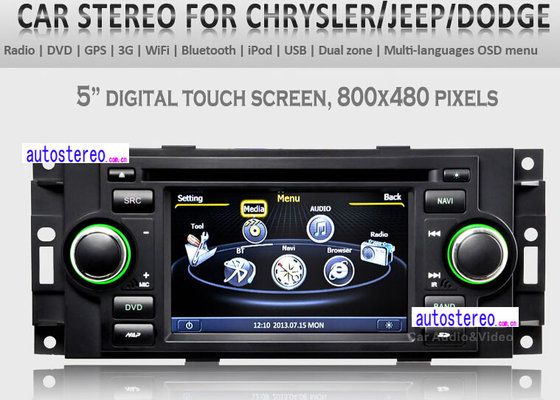 PT Cruiser Multimedia Sat Nav 3G Wifi 5'' Car Stereo DVD Player Autoradio