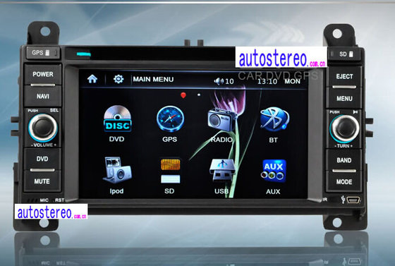Dual Zone Multimedia Sat Nav Car Stereo Digital Touch Screen