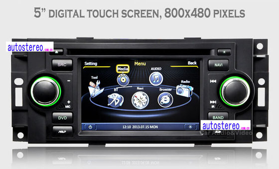 5 Inch PT Cruiser Multimedia Sat Nav Autoradio With 3G WIFI iPod