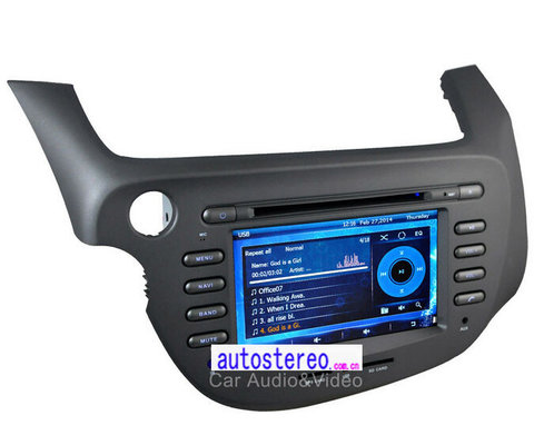 Honda Fit Jazz DVD Player Honda Sat Nav DVD iPod 7'' Car Stereo with Bluetooth | Phonebook