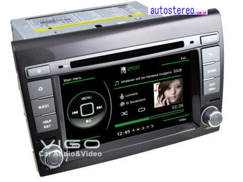 In Dash Car Stereo GPS Headunit Multimedia for Fiat BRAVO / BRAVA 2006+