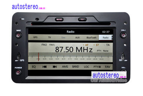 Multimedia Car Navigation System Autoradio Touch Screen DVD Player