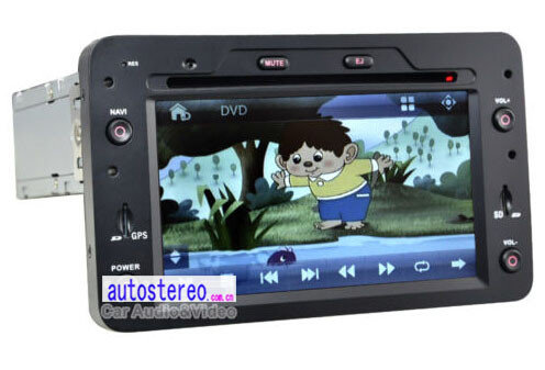 Multimedia Car Navigation System Autoradio Touch Screen DVD Player
