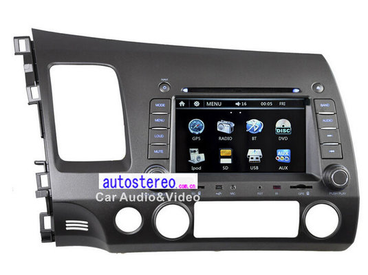 WinCE 6.0 Double Din Bluetooth Car Stereo Honda Sat Nav DVD Radio Headunit Multimedia