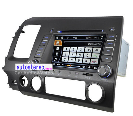 WinCE 6.0 Double Din Bluetooth Car Stereo Honda Sat Nav DVD Radio Headunit Multimedia
