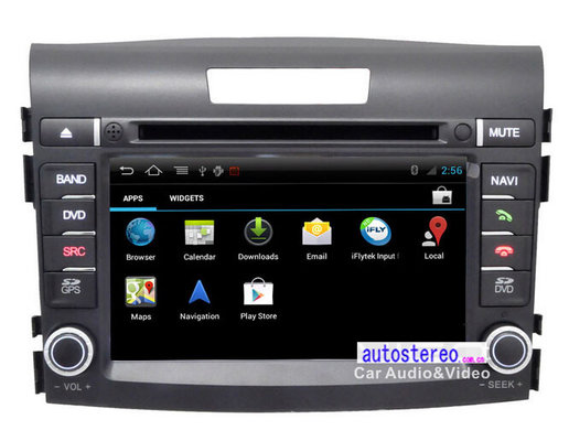 Wifi Car Stereo Honda Sat Nav DVD for Honda Civic GPS Navigation System 8 Inch Touch Screen
