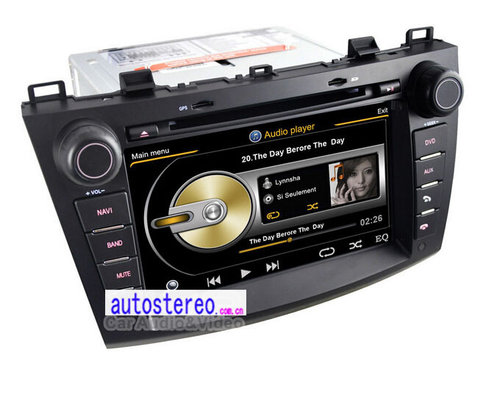 DVD iPod Dual Car Stereo SWC GPS Autoradio for Mazda 3 2010+