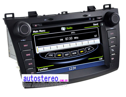 DVD iPod Dual Car Stereo SWC GPS Autoradio for Mazda 3 2010+