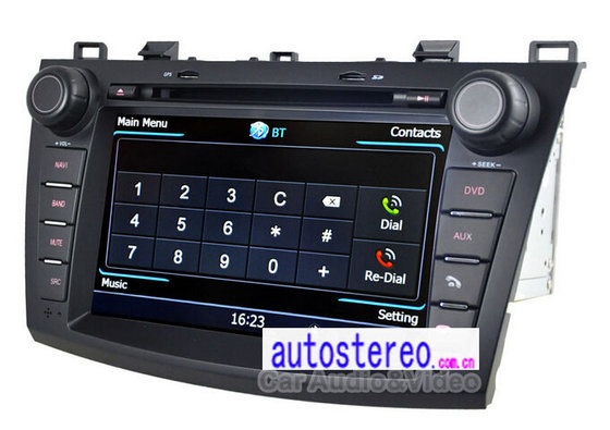 DVD iPod Dual Car Stereo SWC GPS Autoradio for Mazda 3 2010+