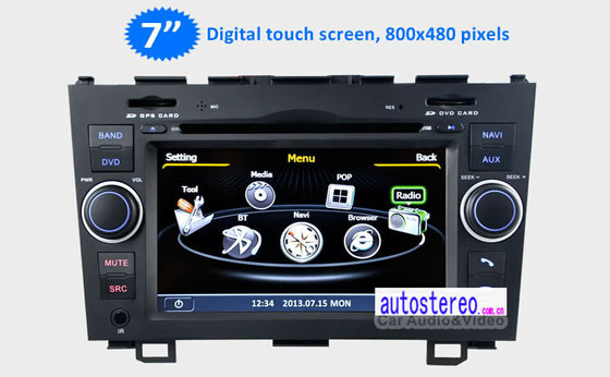 7 Inch Sat Nav WinCE 6.0 Car Multimedia for Honda CR-V CRV GPS Stereo DVD Bluetooth