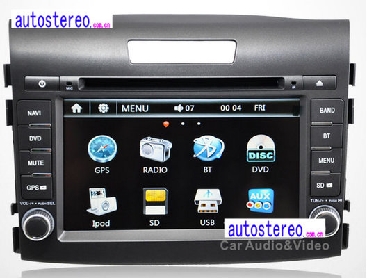 7'' Car Stereo GPS Headunit DVD Player Autoradio Satnav for Honda CR-V 2012+ With WinCE 6.0 GPS