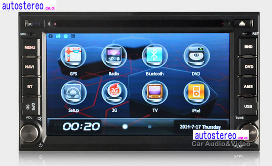Nissan Double Din Touchscreen Head Unit 800 × 480 pixels Screen
