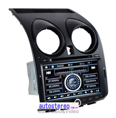 Touch Screen GPS Double Din Head Unit with Sat Nav , Car Stereo System