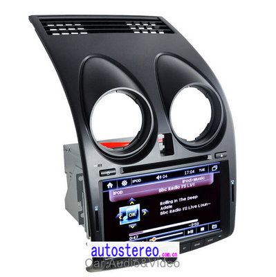 Touch Screen GPS Double Din Head Unit with Sat Nav , Car Stereo System