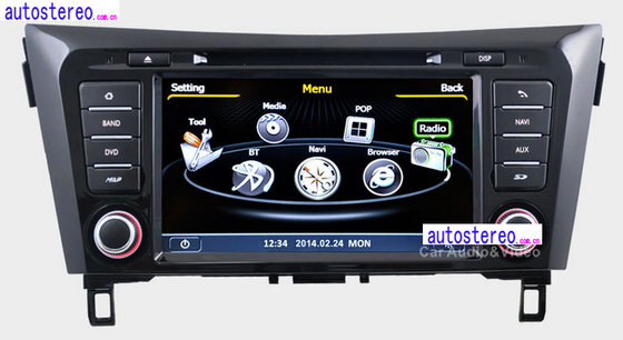 Bluetooth Nissan Japanese Car Stereo With 3G , Auto DVD Player