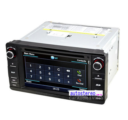 Bluetooth 6.2'' Car Stereo Double Din Head Unit for Mitsubishi Outlander 2013+