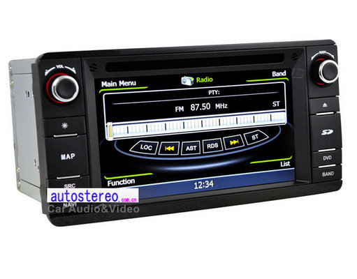 Bluetooth 6.2'' Car Stereo Double Din Head Unit for Mitsubishi Outlander 2013+