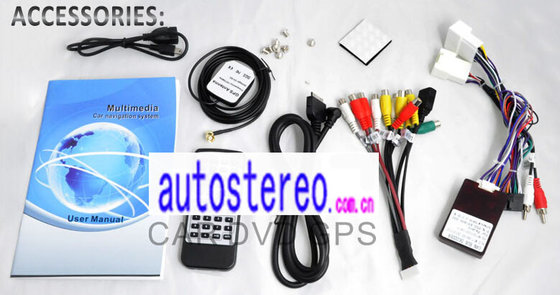 Japanese Car Stereo Car DVD Player , GPS Stereo Radio Navigation System