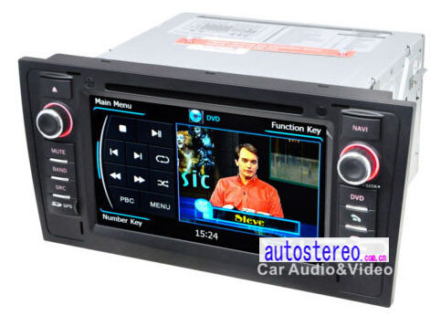 Audi A6 S56 Double Din Car Stereo with Sat Nav , GPS Navigation Sat Nav