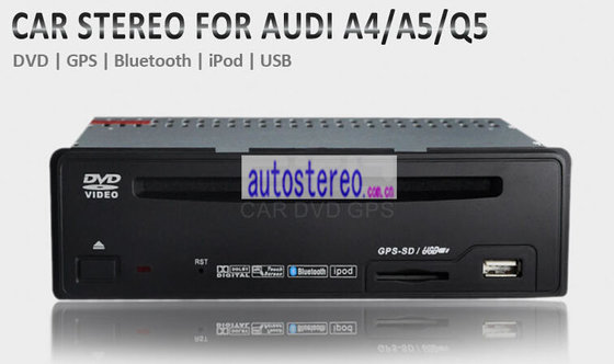 Double Din Car Stereo Sat Nav DVD Bluetooth for Audi A4 A5 Q5