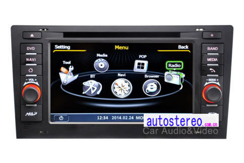 Audi A8 S8 Car Stereo Sat Nav / GPS Sat Nav Navigation Headunit