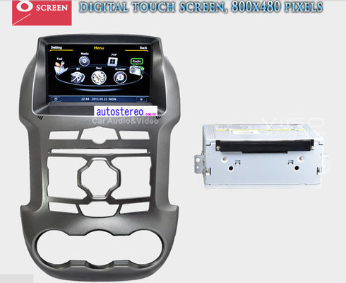 Bluetooth 8 Inch Car Stereo For Ford Ranger , Car Navigation Systems
