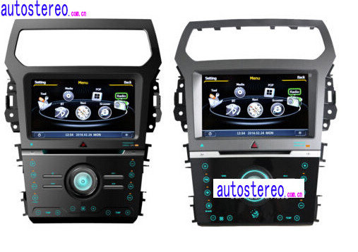 9" GPS Navigation DVD Player Ford Explorer Navigation System