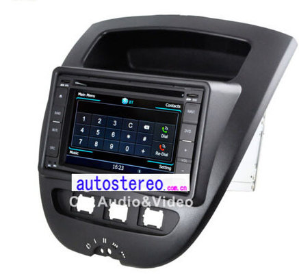 Citroen C1 Toyota Aygo Car Stereo DVD Player Peugeot 107 Satnav Headunit DVD Autoradio