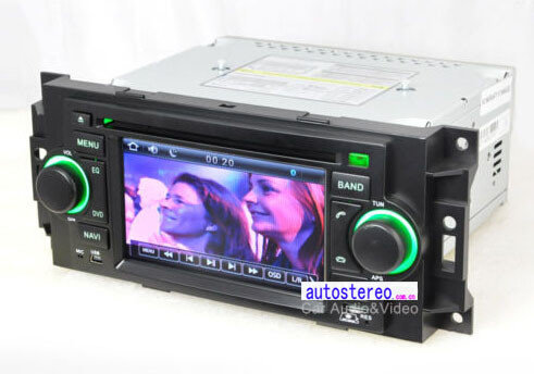 Car Stereo for Jeep Grand Cherokee Patriot Commander GPS Navigation Satnav Radio