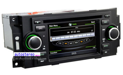 Autoradio 4 Jeep Commander Grand Cherokee Compass Stereo GPS Navigation Headunit Car Stereo DVD Player
